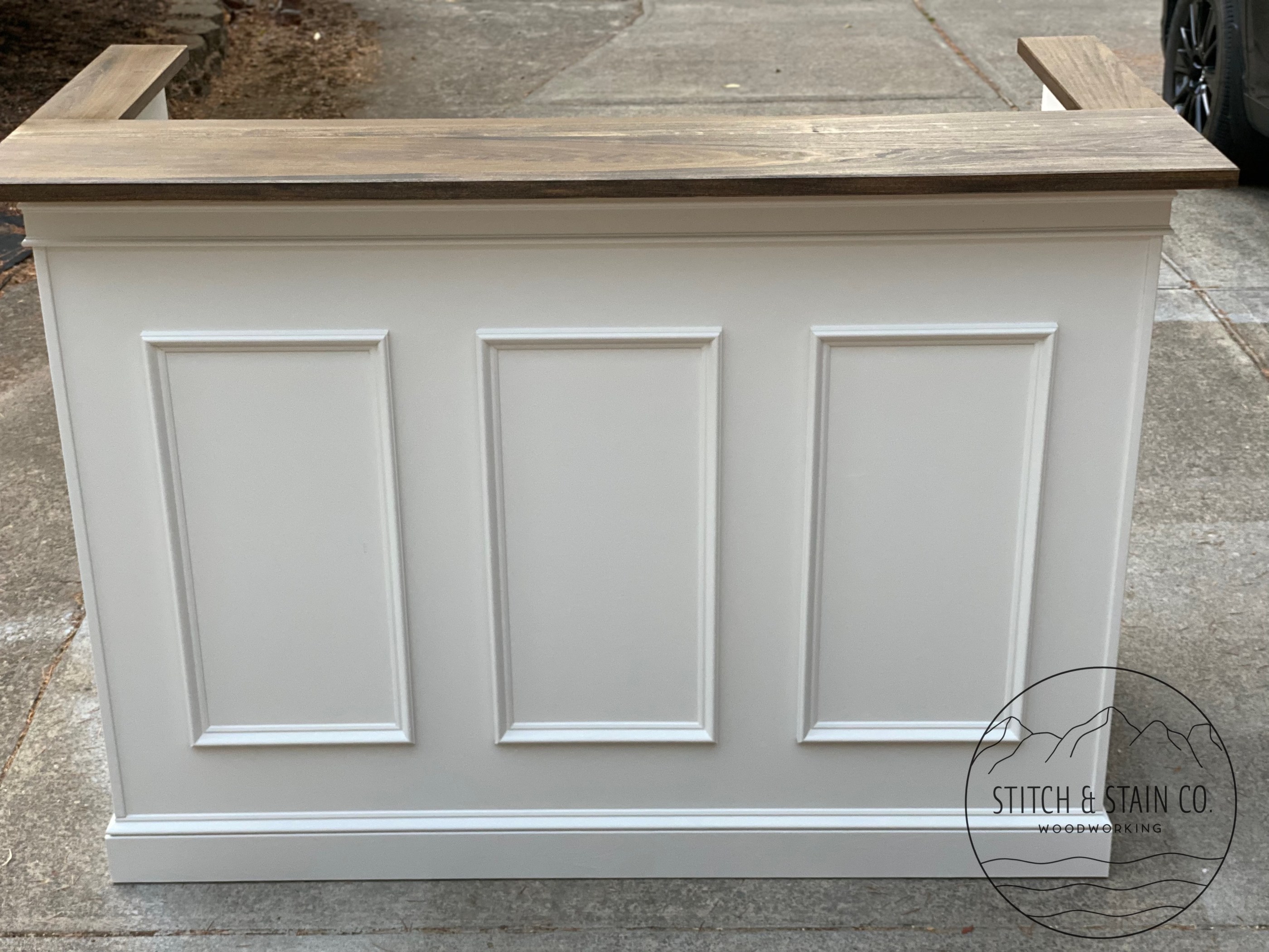 Reception Desk – Stitch & Stain co